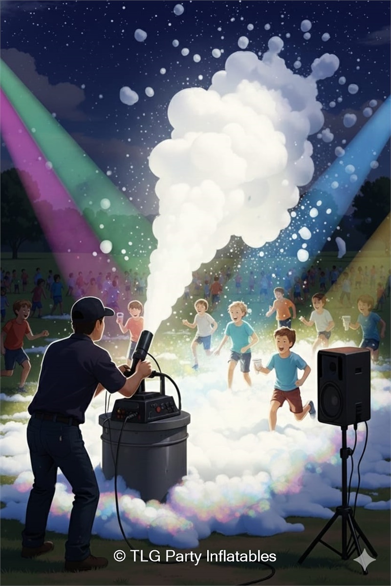 Foam Party Events T - Water Slides, Bounce Houses, Obstacle Courses ...